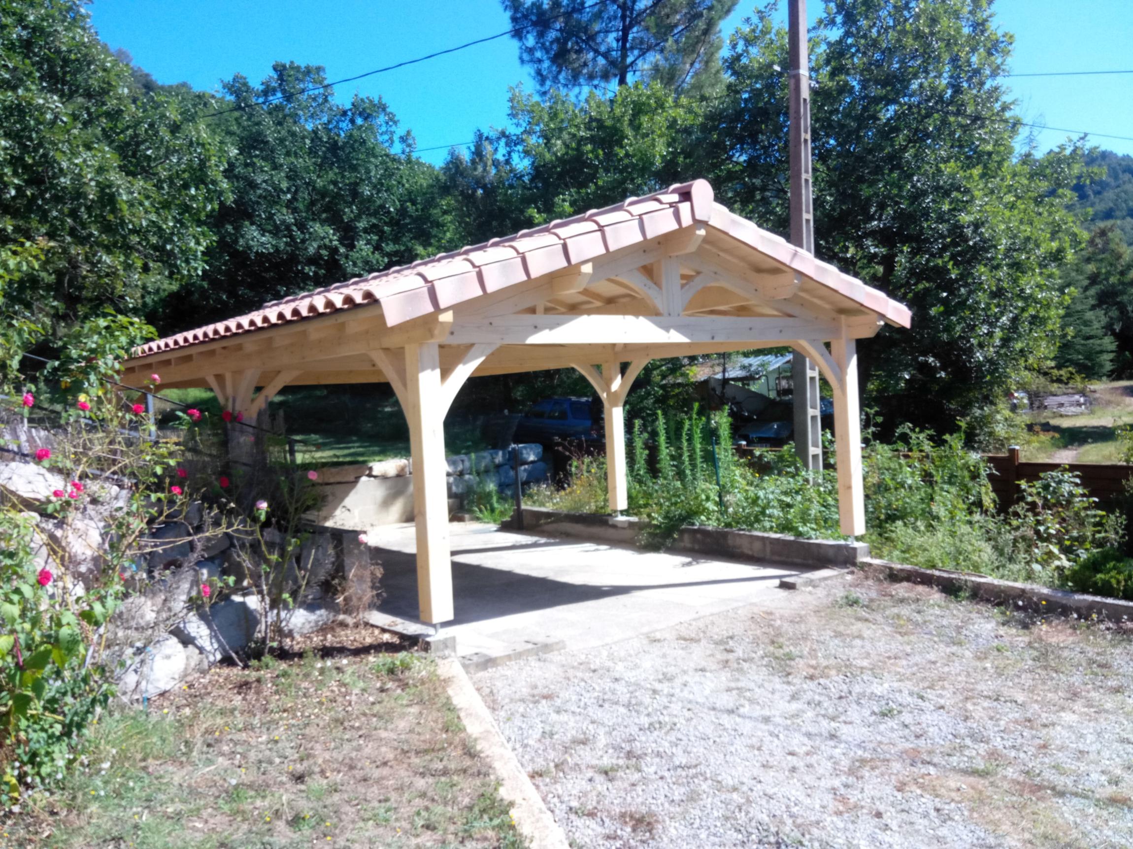 Pergolas et Carports en Bois sur Mesure - Boiscop